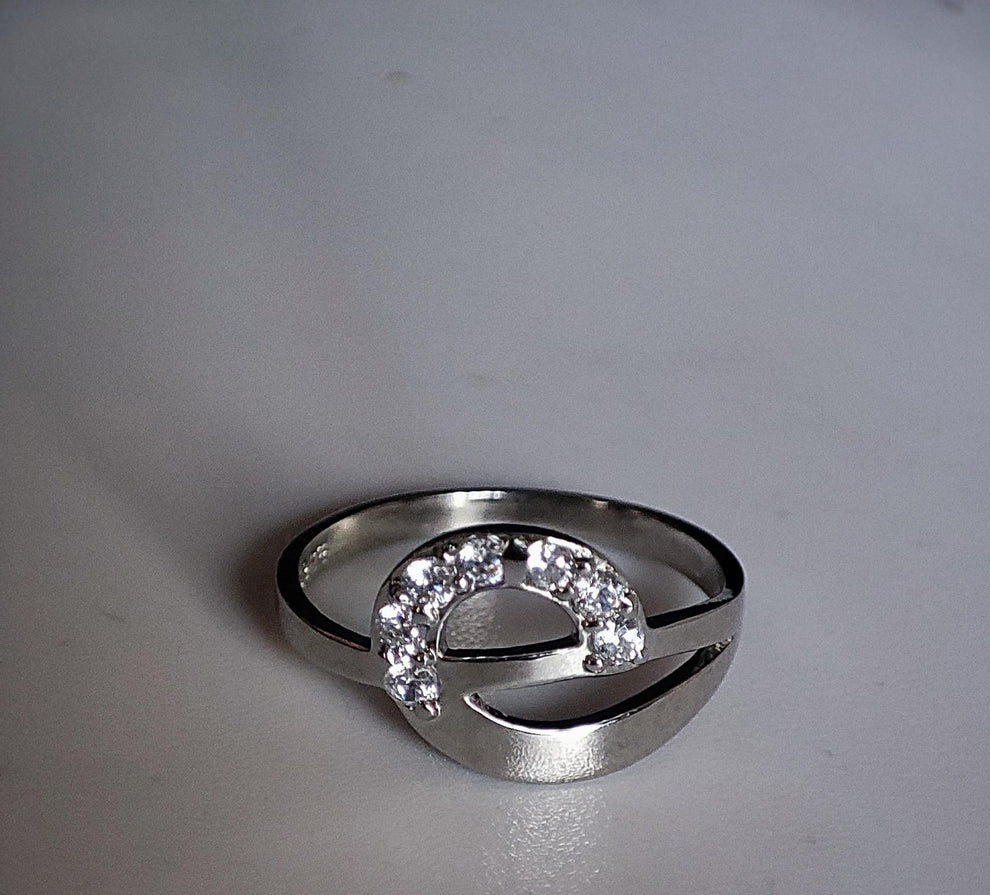 Elegant Silver Ring - 925 Sterling Silver - Adoree